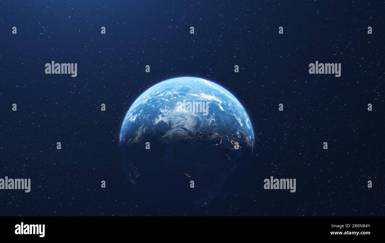 Beautiful planet earth seen from space Stock Photo - Alamy