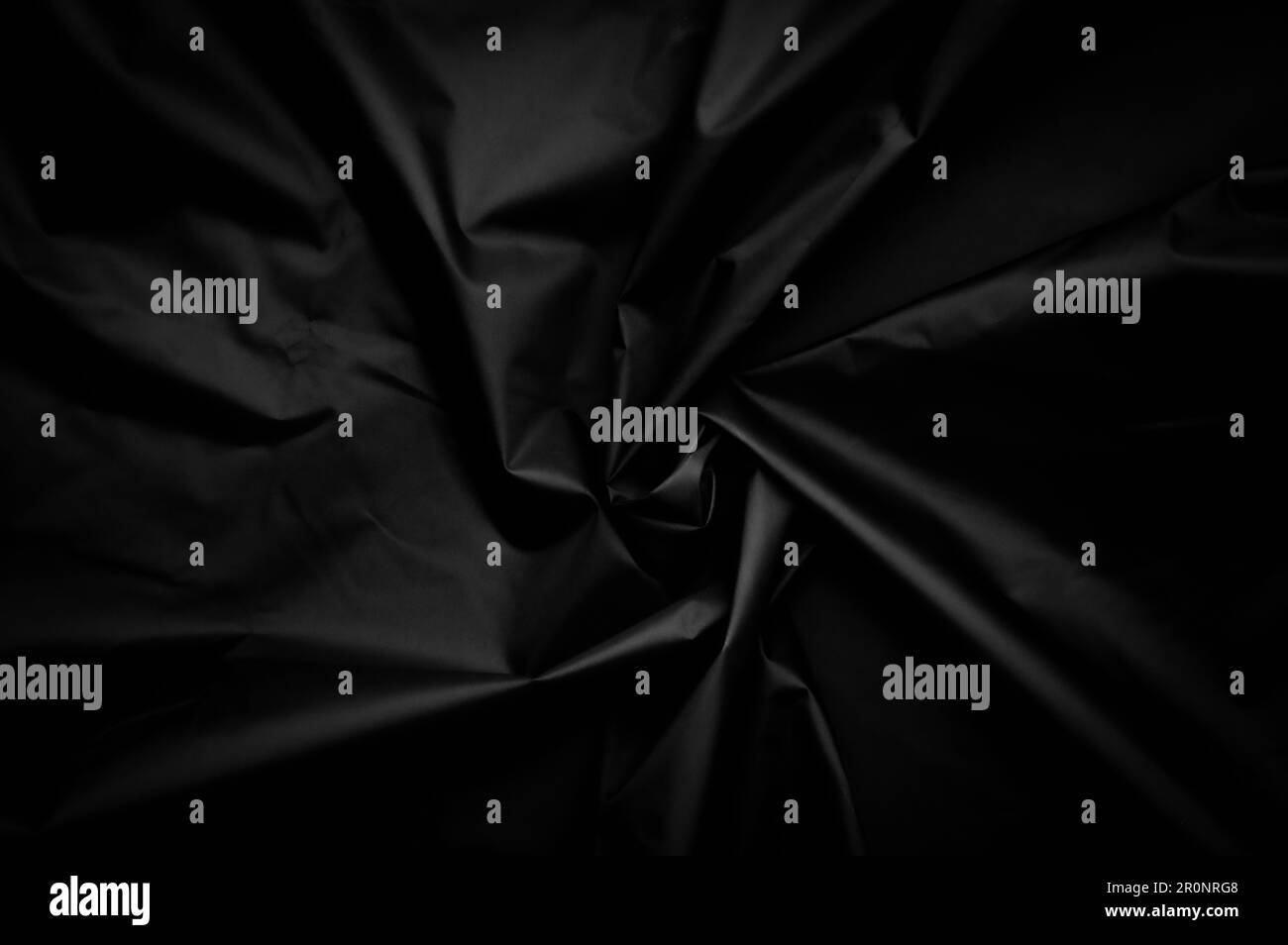 Black nylon texture. minimalist and elegant crumple textile. simple ...