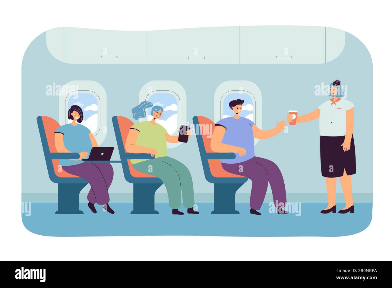 Airplane working Cut Out Stock Images & Pictures - Alamy