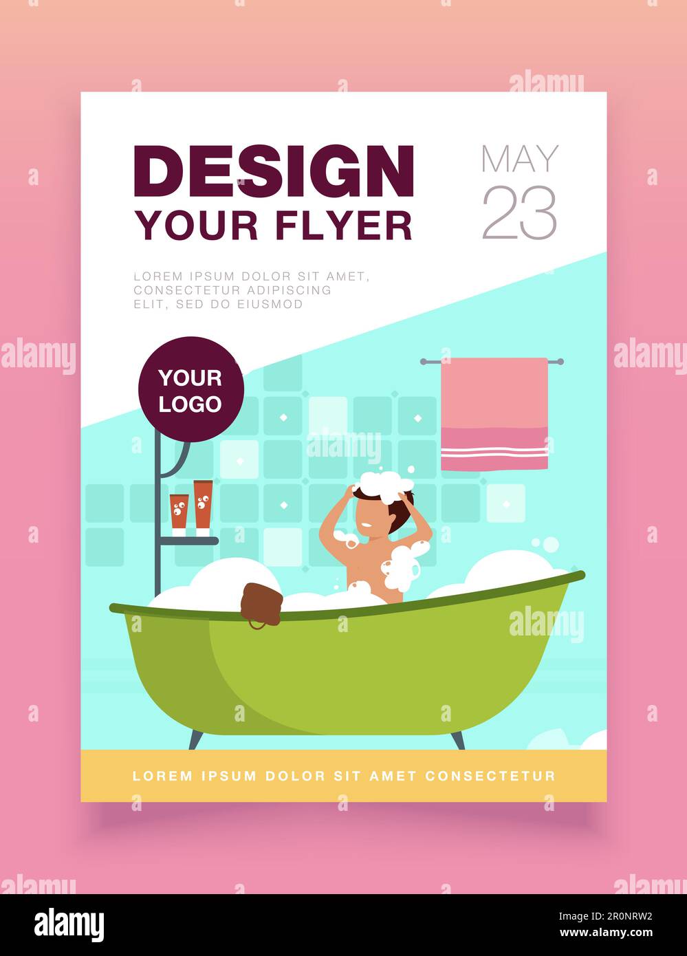 Full Body Shower Stock Vector Images Alamy