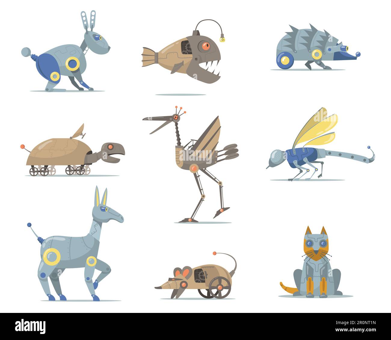 Entertainment robotics Stock Vector Images - Alamy