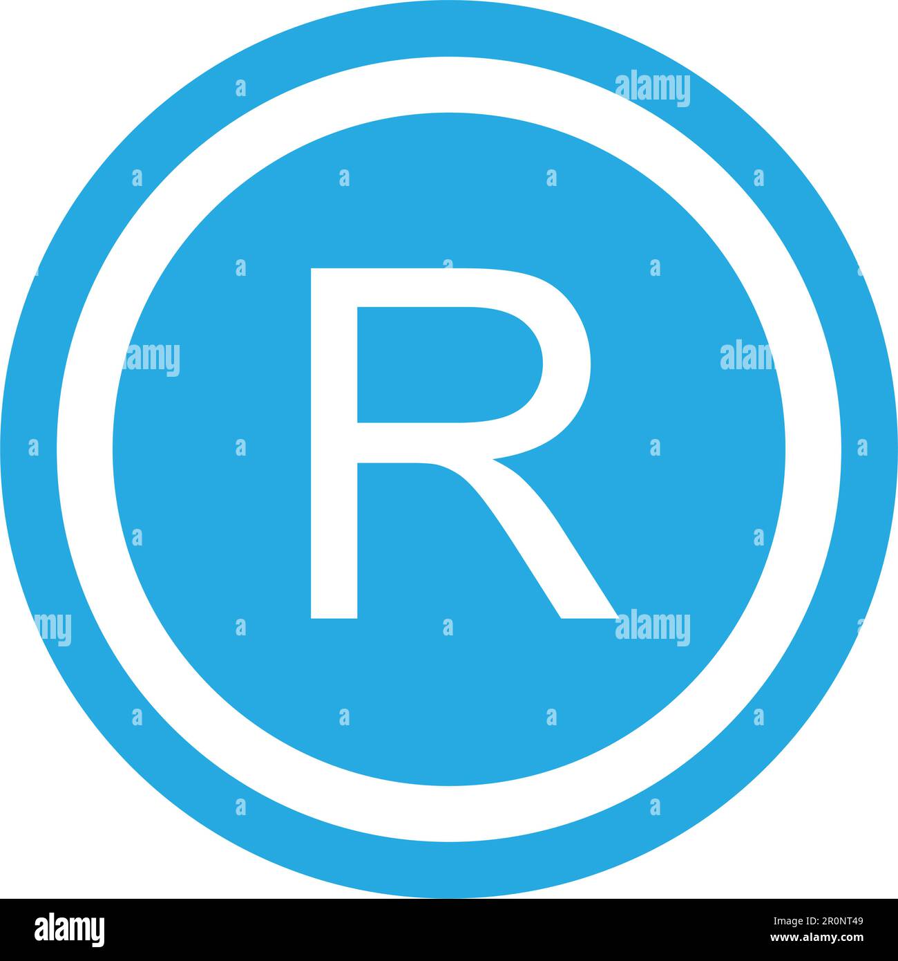 Registered icon vector image. Suitable for mobile application web ...