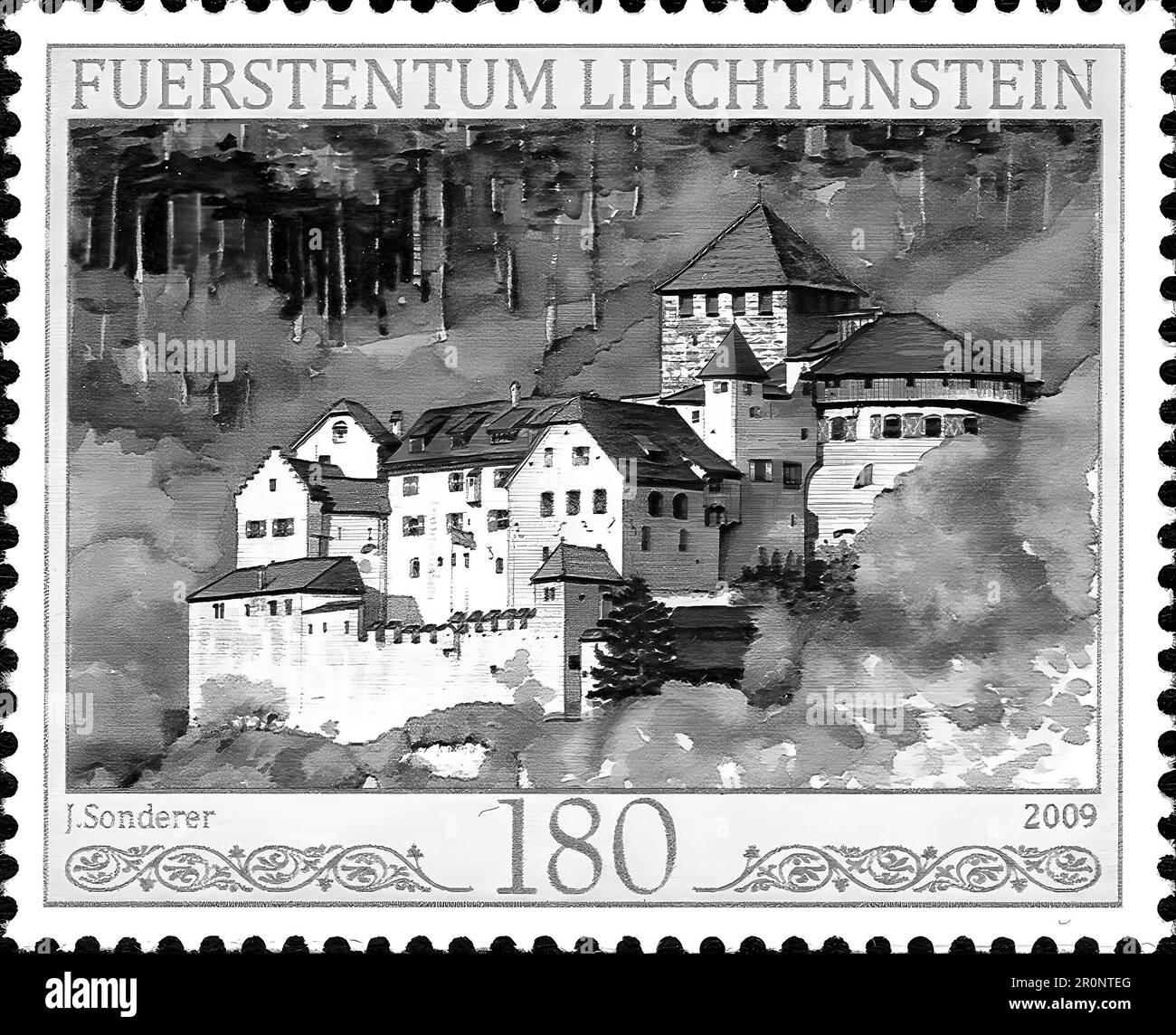 Liechtenstein Black and White Stock Photos & Images - Alamy