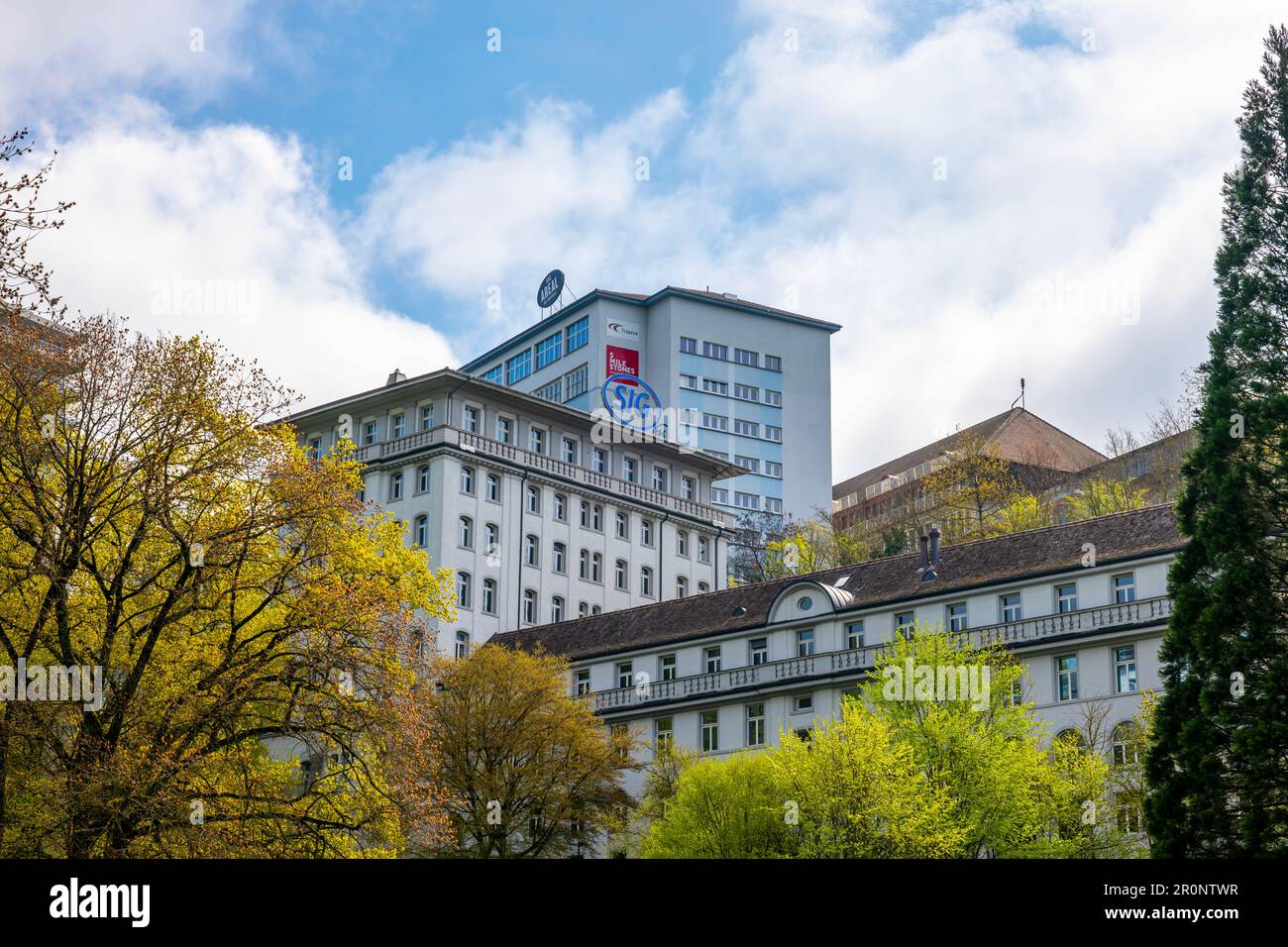 SIG (Swiss Industrial Company) Industry Building in Neuhausen in ...
