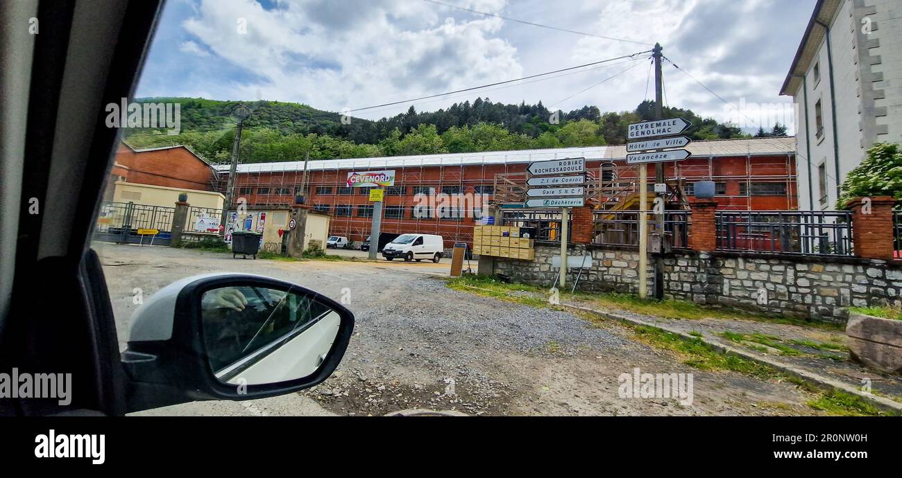 Steel factory, Bessèges, Gard, France Stock Photo - Alamy