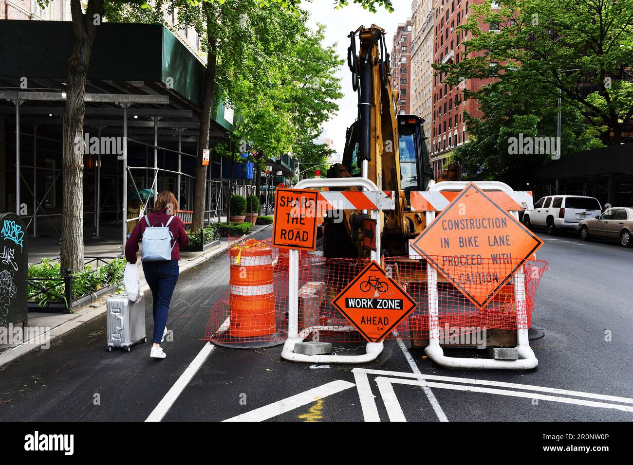 New work city street crosswalk hi-res stock photography and images - Alamy