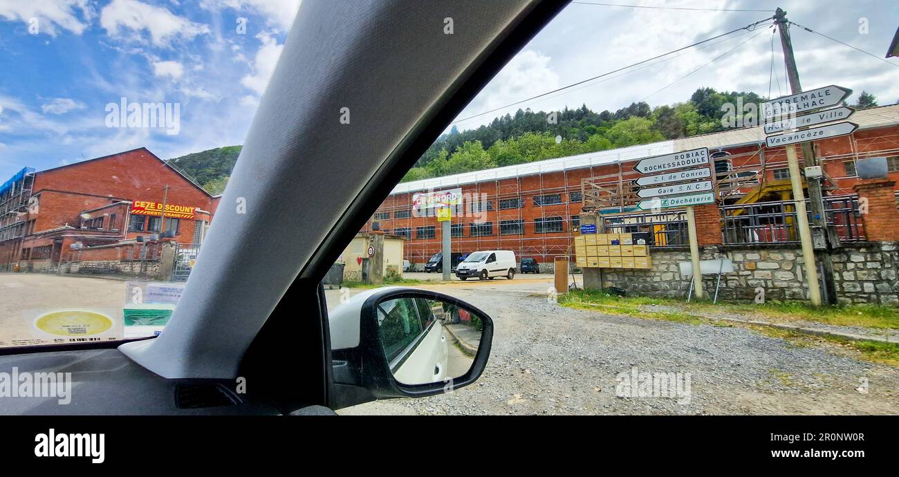 Steel factory, Bessèges, Gard, France Stock Photo - Alamy