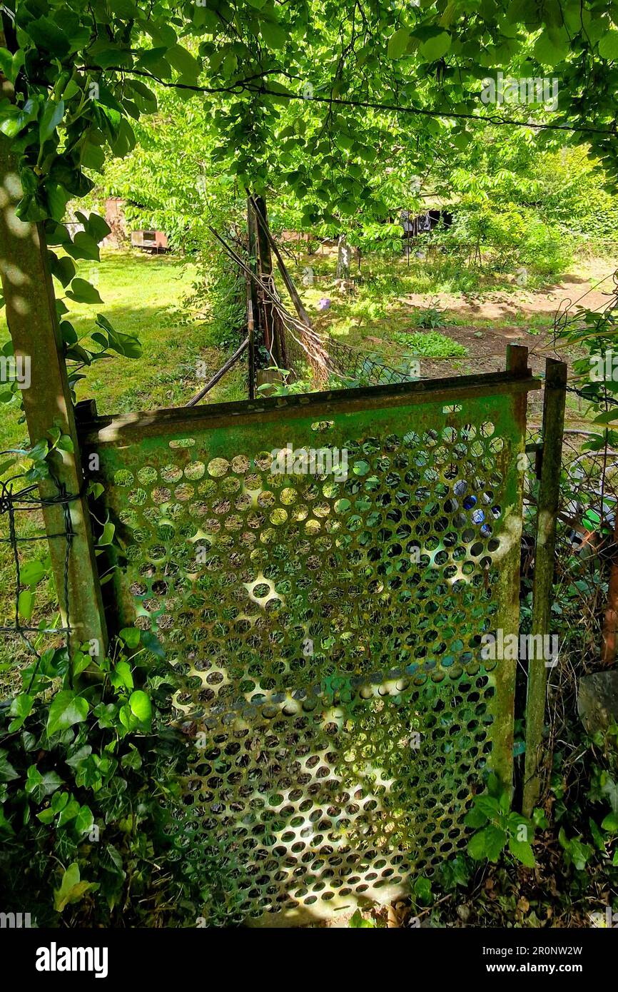 Vegetable garden, Bessèges, Gard, France Stock Photo - Alamy