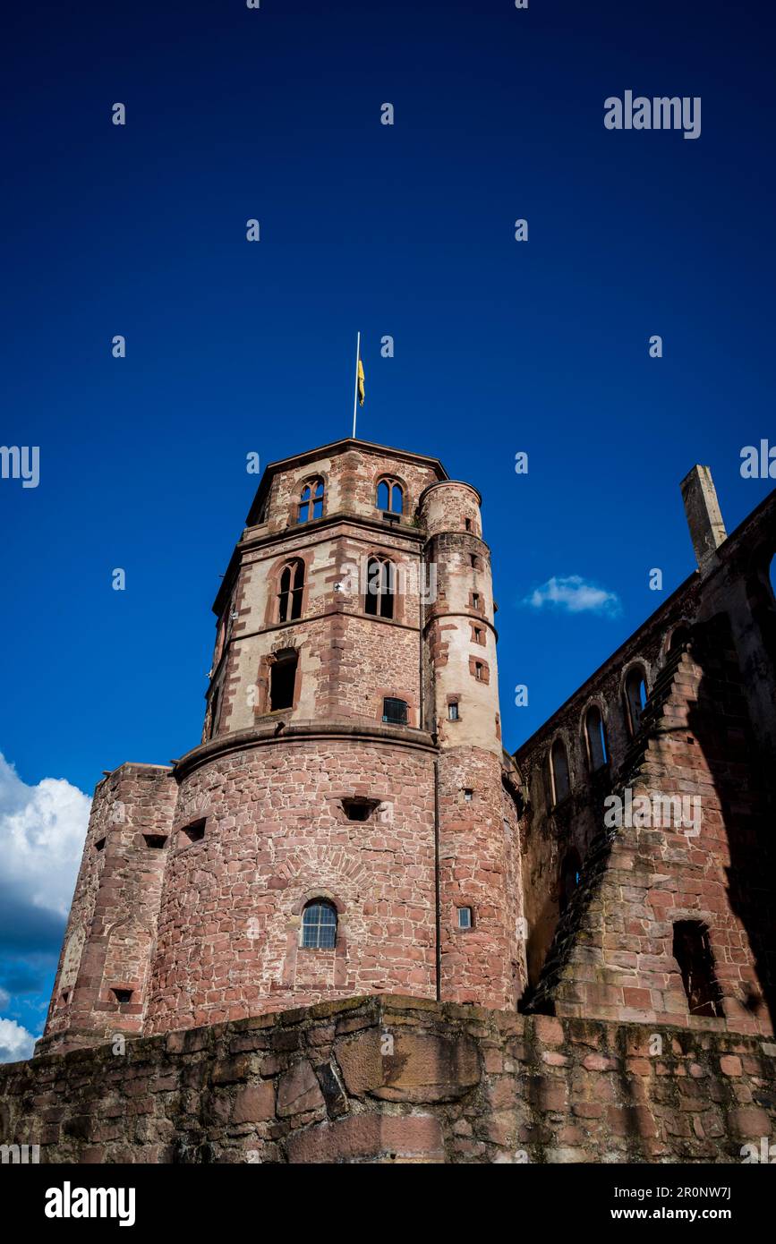 Heidelberg Castle, one of the most important Renaissance structures ...