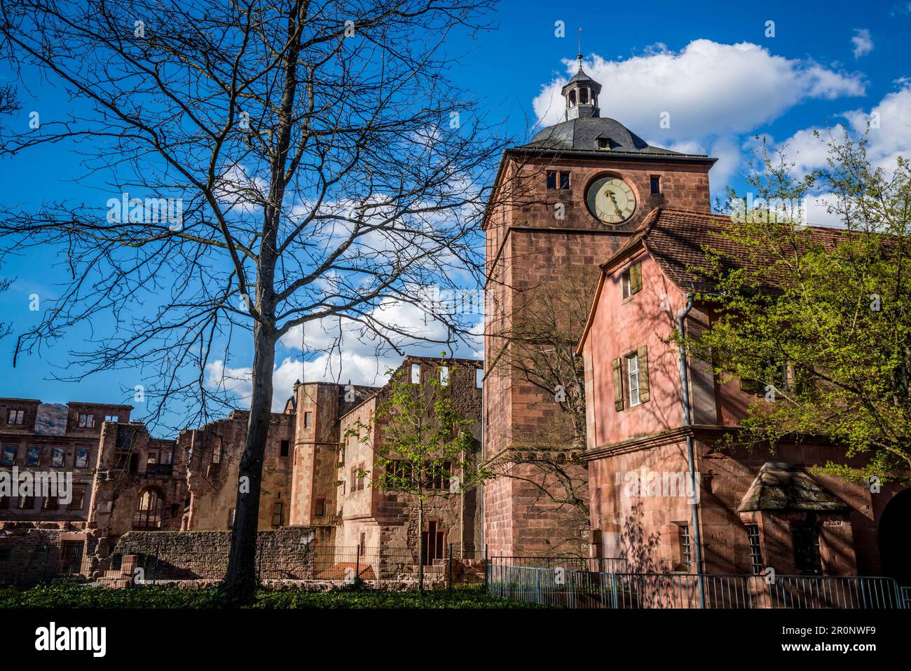 Heidelberg Castle, one of the most important Renaissance structures ...