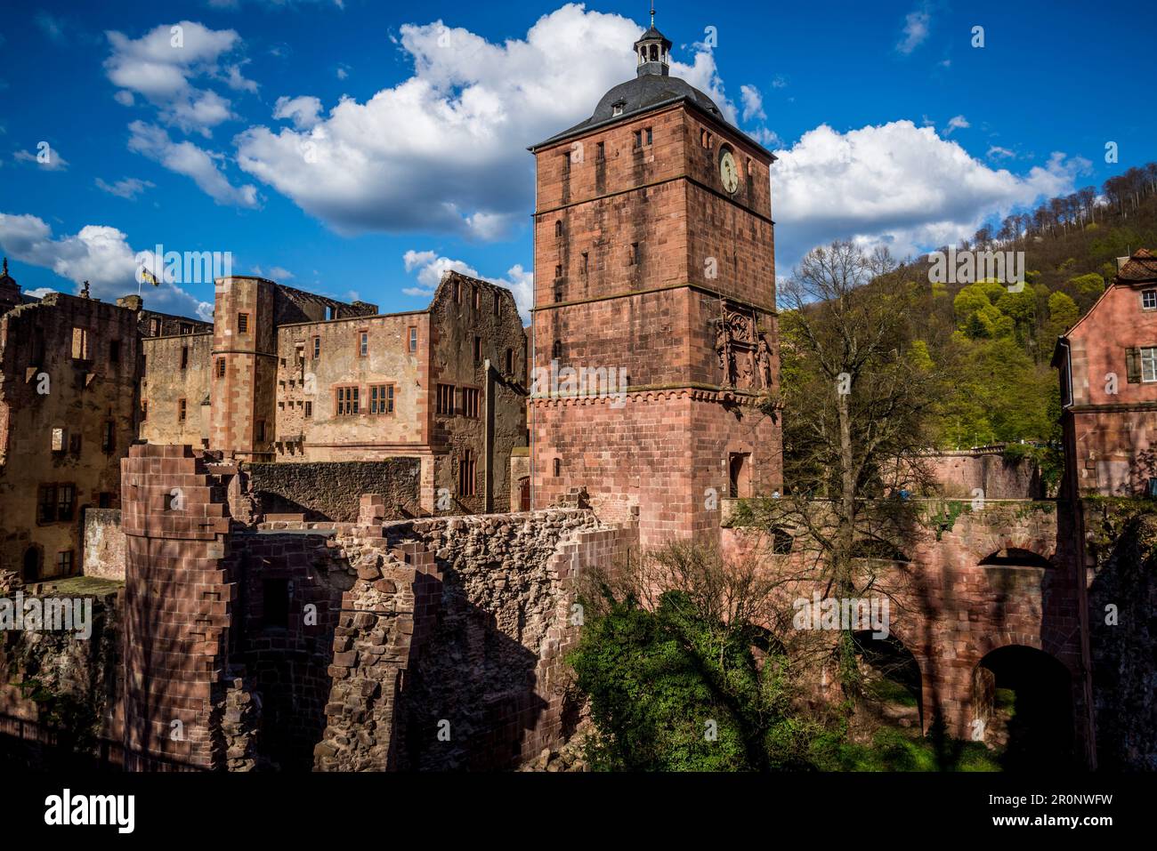 Heidelberg Castle, one of the most important Renaissance structures ...
