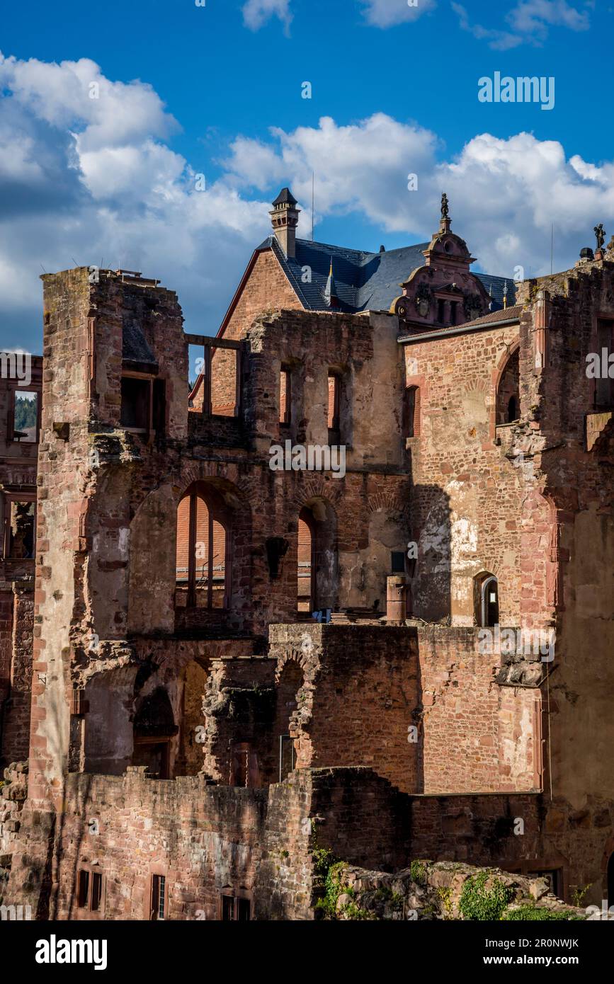 Heidelberg Castle, one of the most important Renaissance structures ...