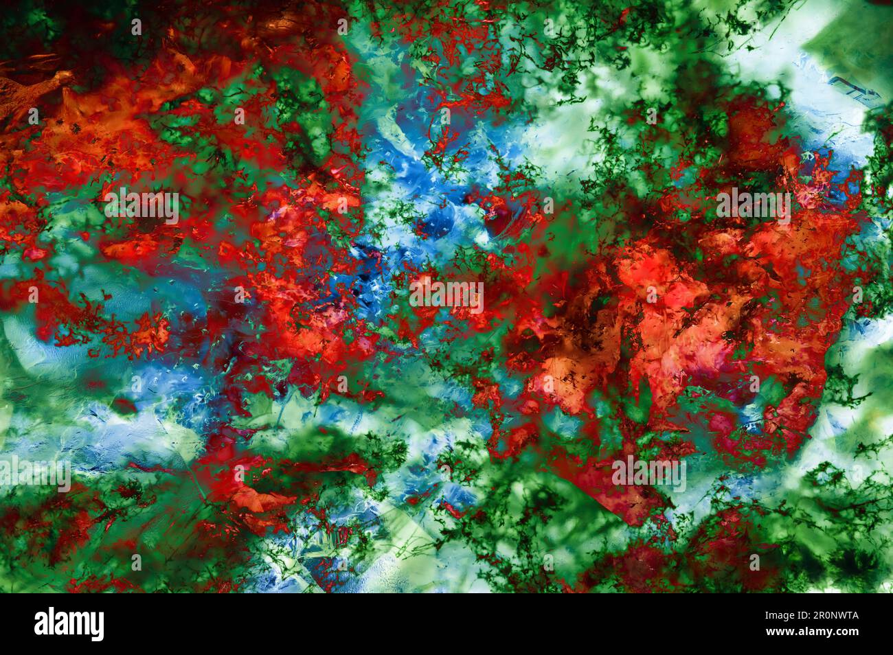 Red splotchy background texture hi-res stock photography and images - Alamy