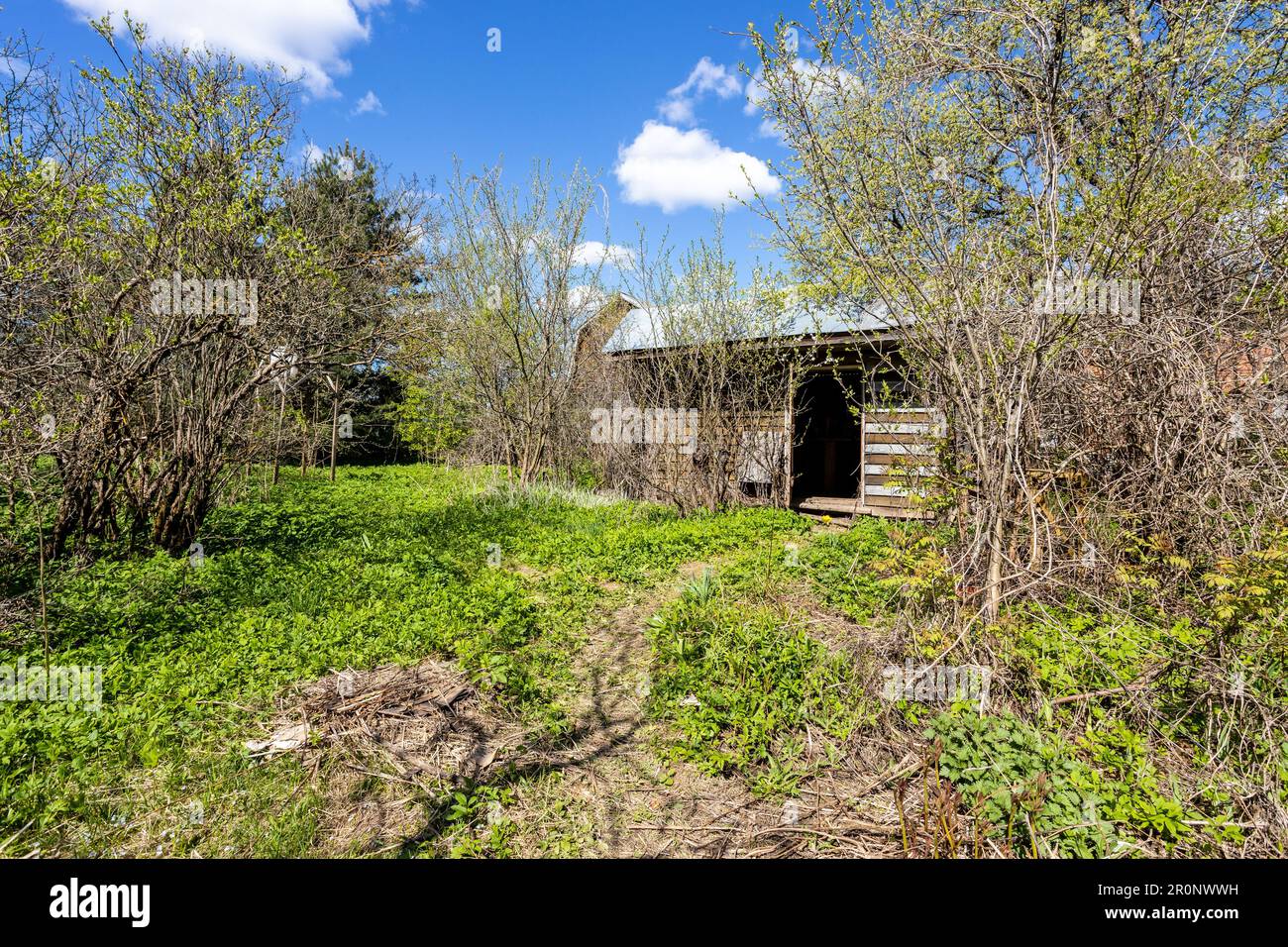 Sunny barn exterior hi-res stock photography and images - Alamy