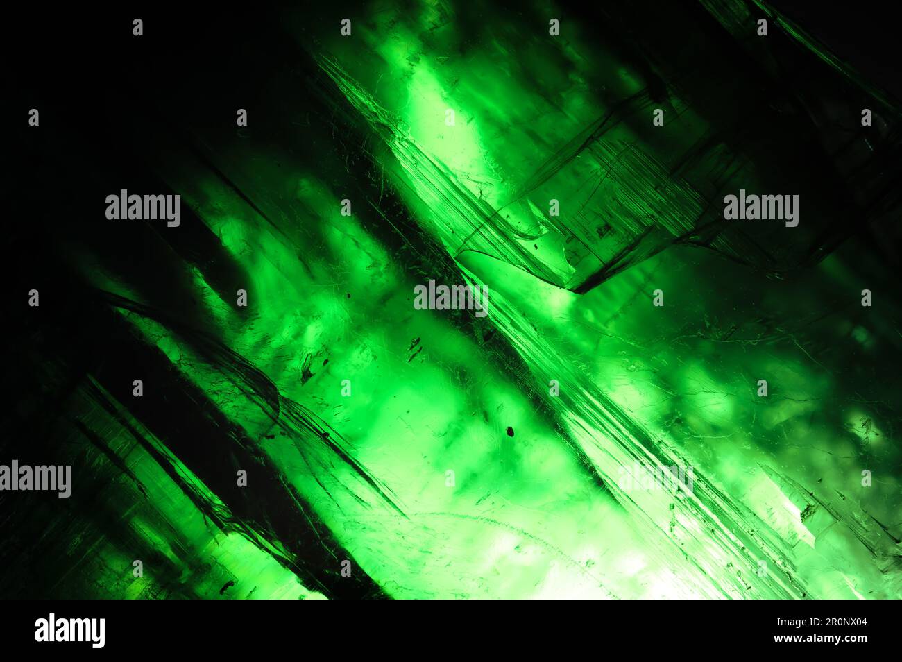 Vivianite transparency crystals. macro detail texture background. close ...