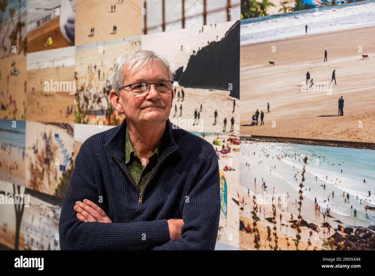 London, UK. 9 May 2023. British photographer Martin Parr at his solo ...