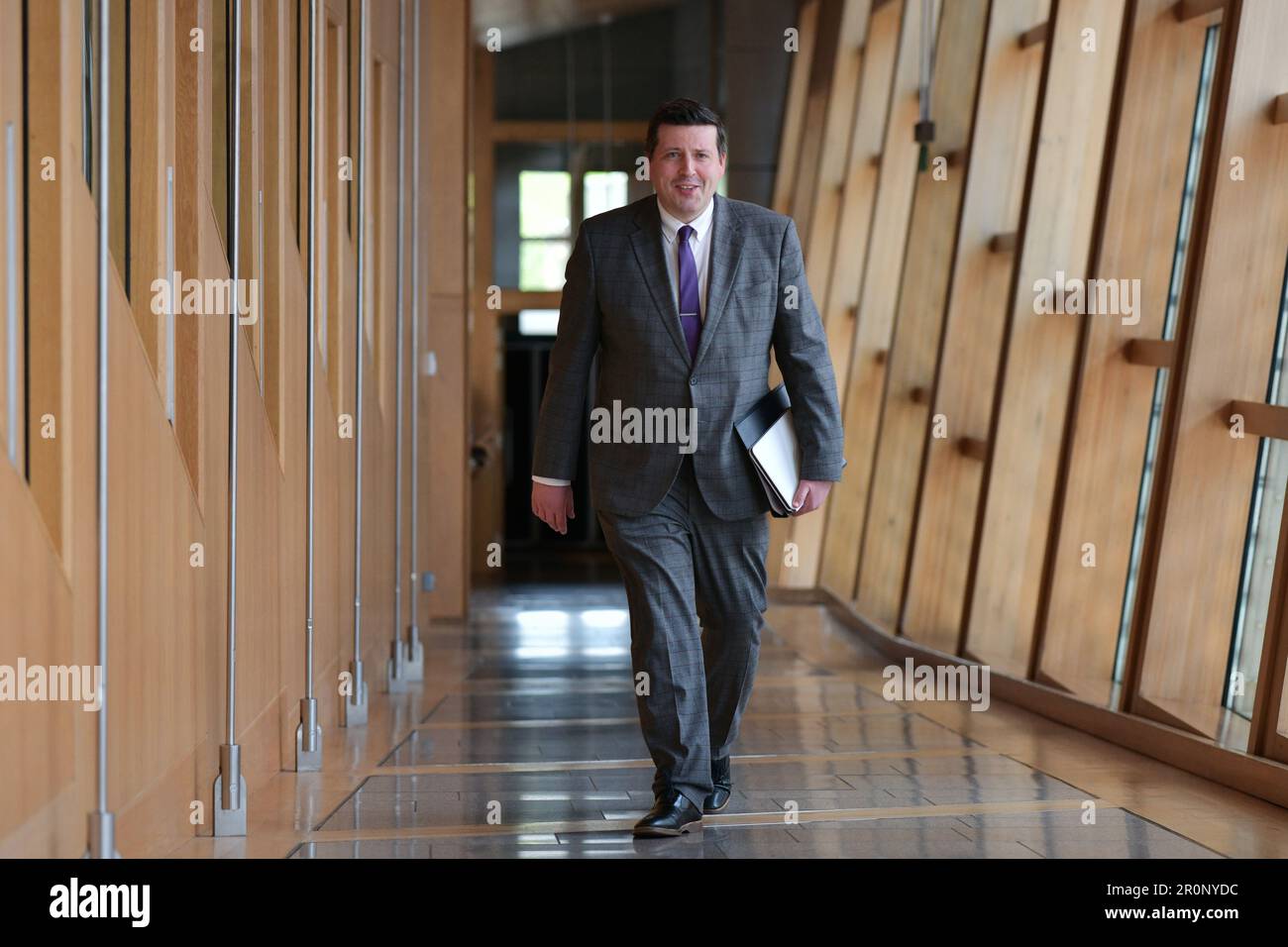 Edinburgh Scotland, UK 09 May 2023. Jamie Hepburn at the Scottish ...