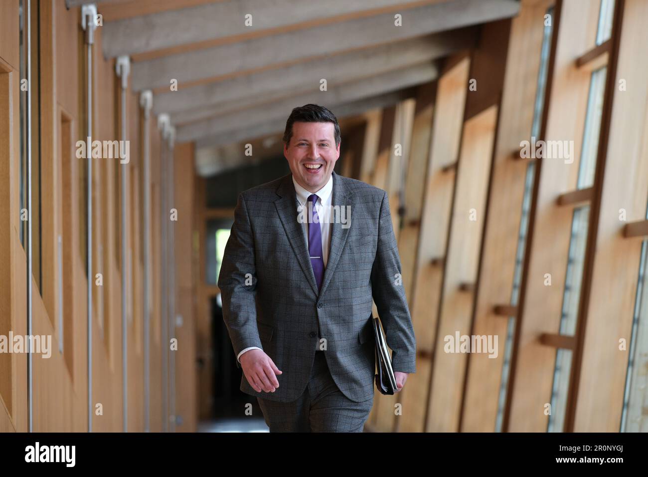 Edinburgh Scotland, UK 09 May 2023. Jamie Hepburn at the Scottish ...