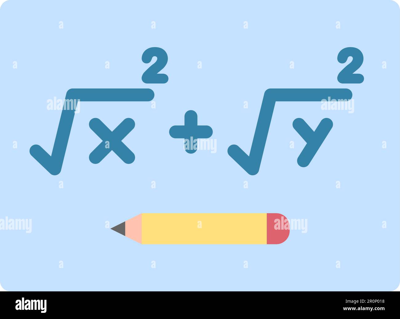 Solving Formula icon vector image. Suitable for mobile application web ...