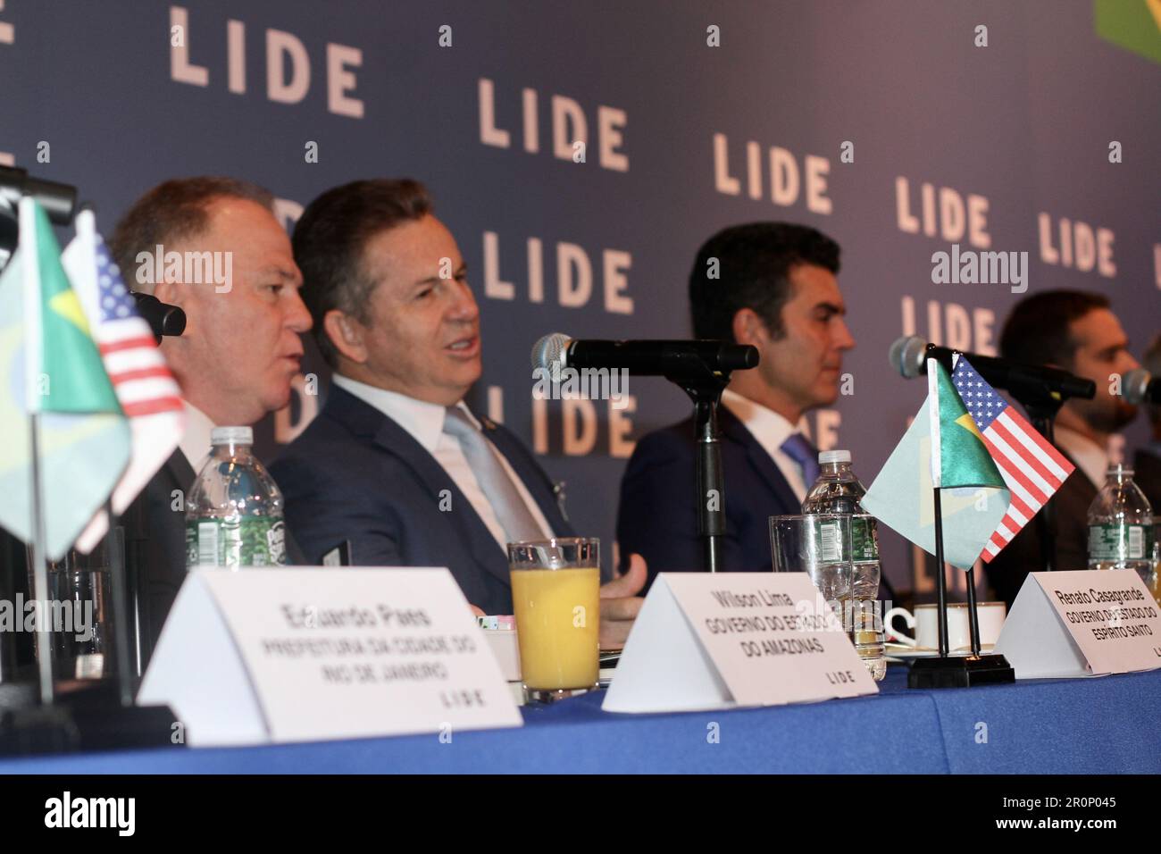 May 9, 2023, New York, USA: (NEW) LIDE BRAZIL INVESTMENT FORUM in New ...
