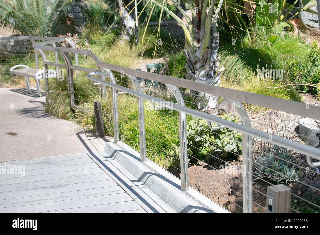 Pedestrian fence hi-res stock photography and images - Alamy