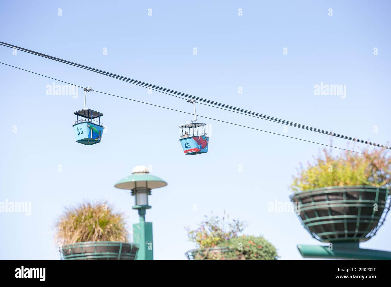 San Diego, California, United States - 09-23-2021: A view of the San ...