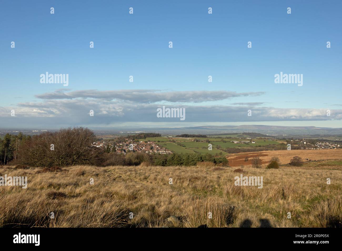 The village of Brinscall Stock Photo - Alamy