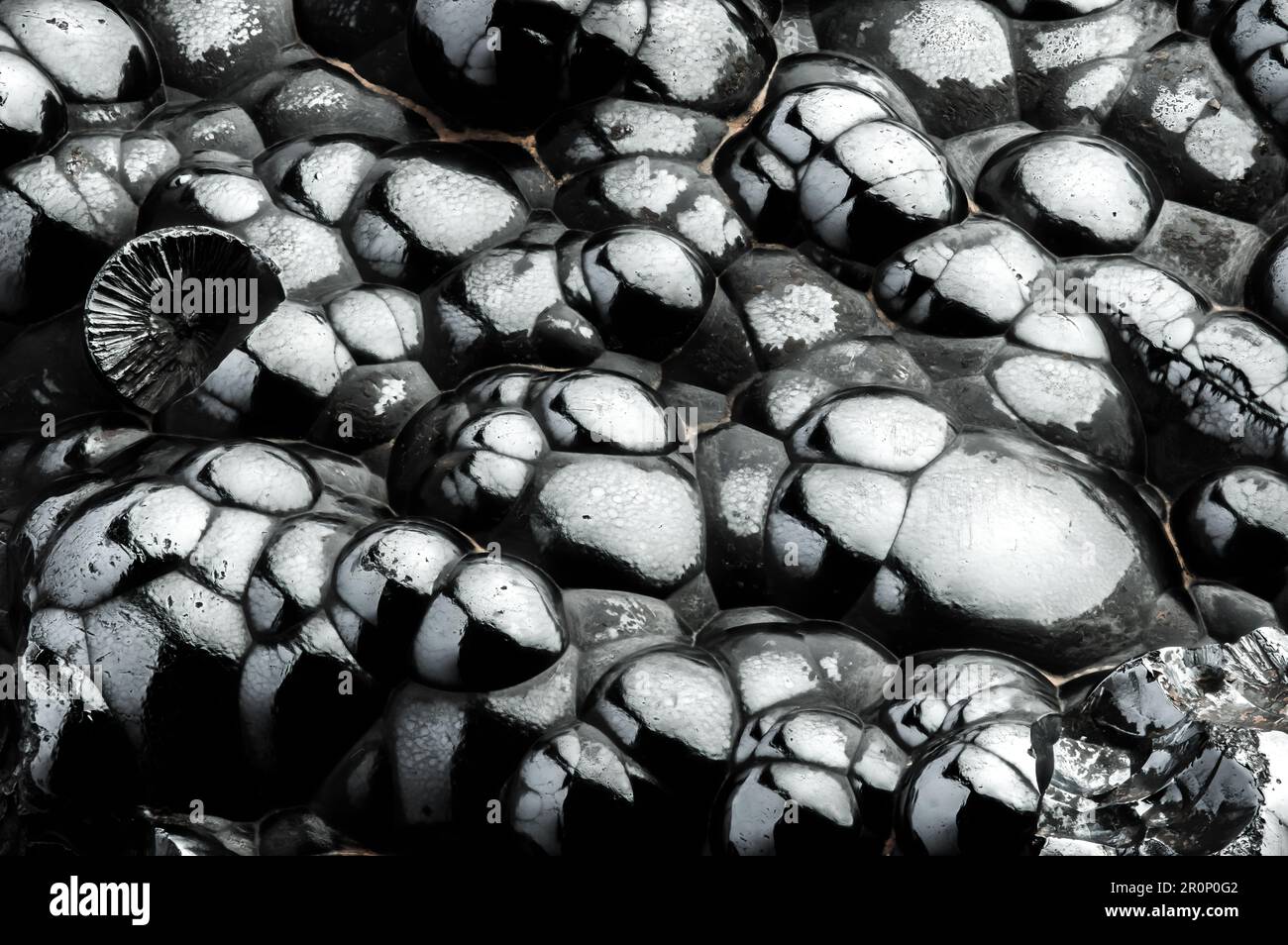 hematite macro detail texture background. close-up raw rough unpolished ...