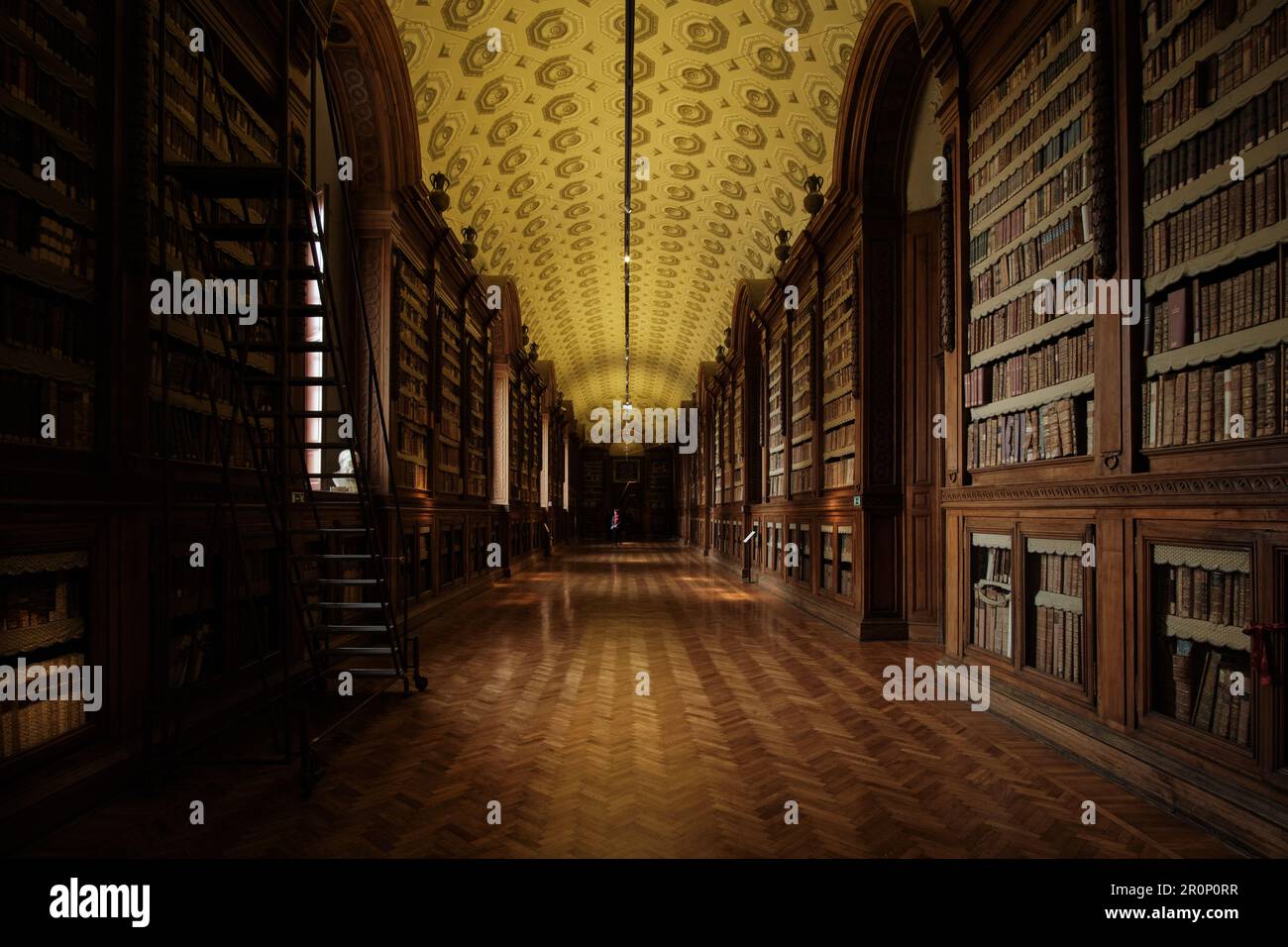 Parma, Italy - 24 March 2023: Palatine Library in the Palazzo della ...