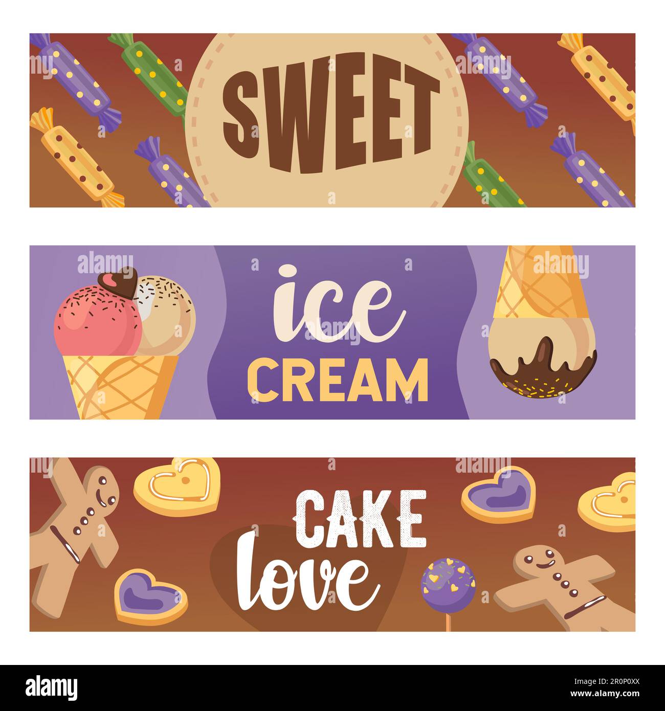 Creative cookie designs hi-res stock photography and images - Alamy