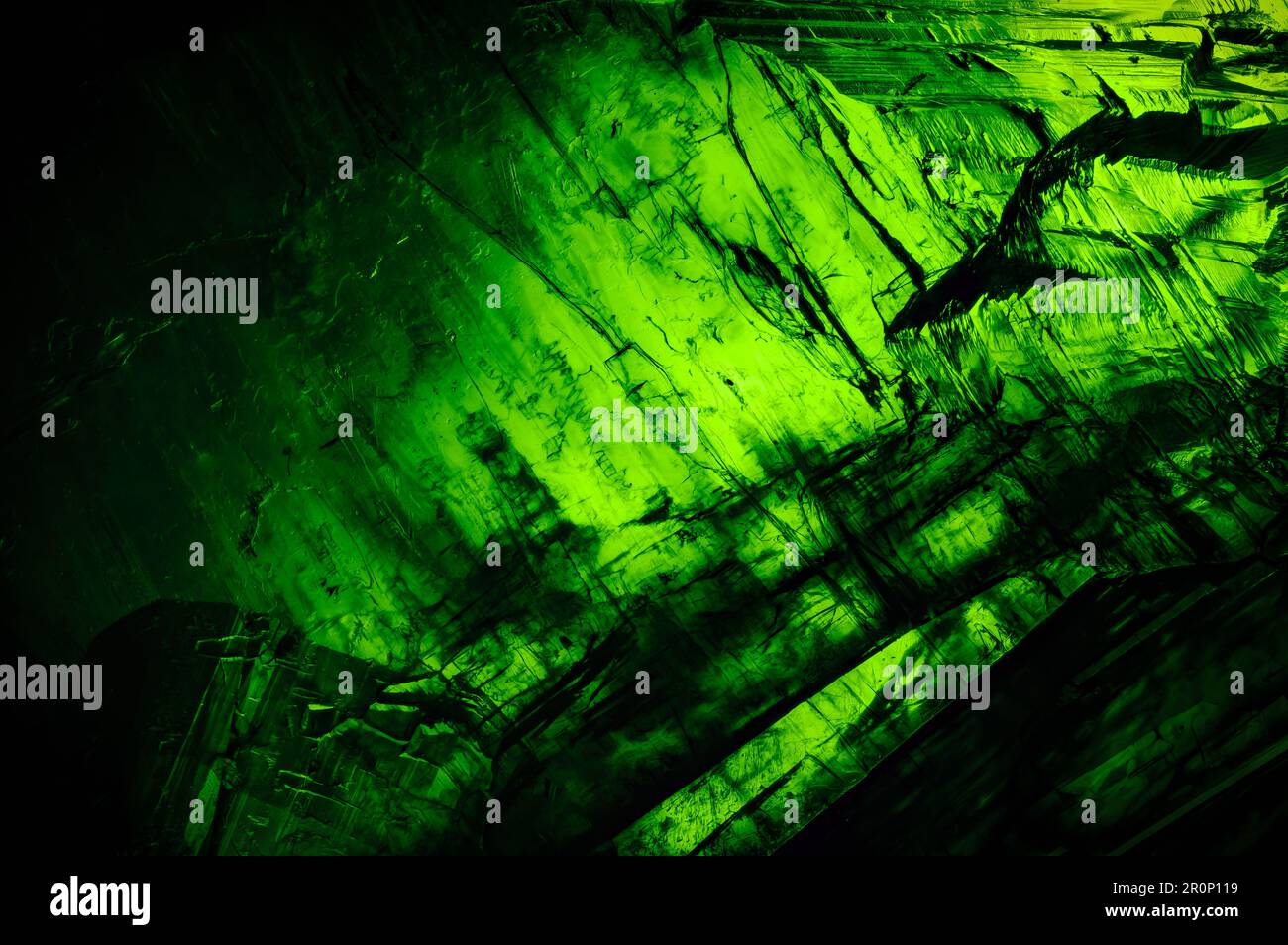 Vivianite transparency crystals. macro detail texture background. close ...