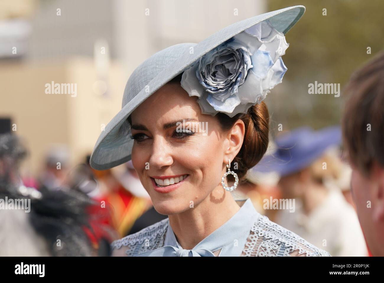 The Princess of Wales during a Garden Party at Buckingham Palace ...