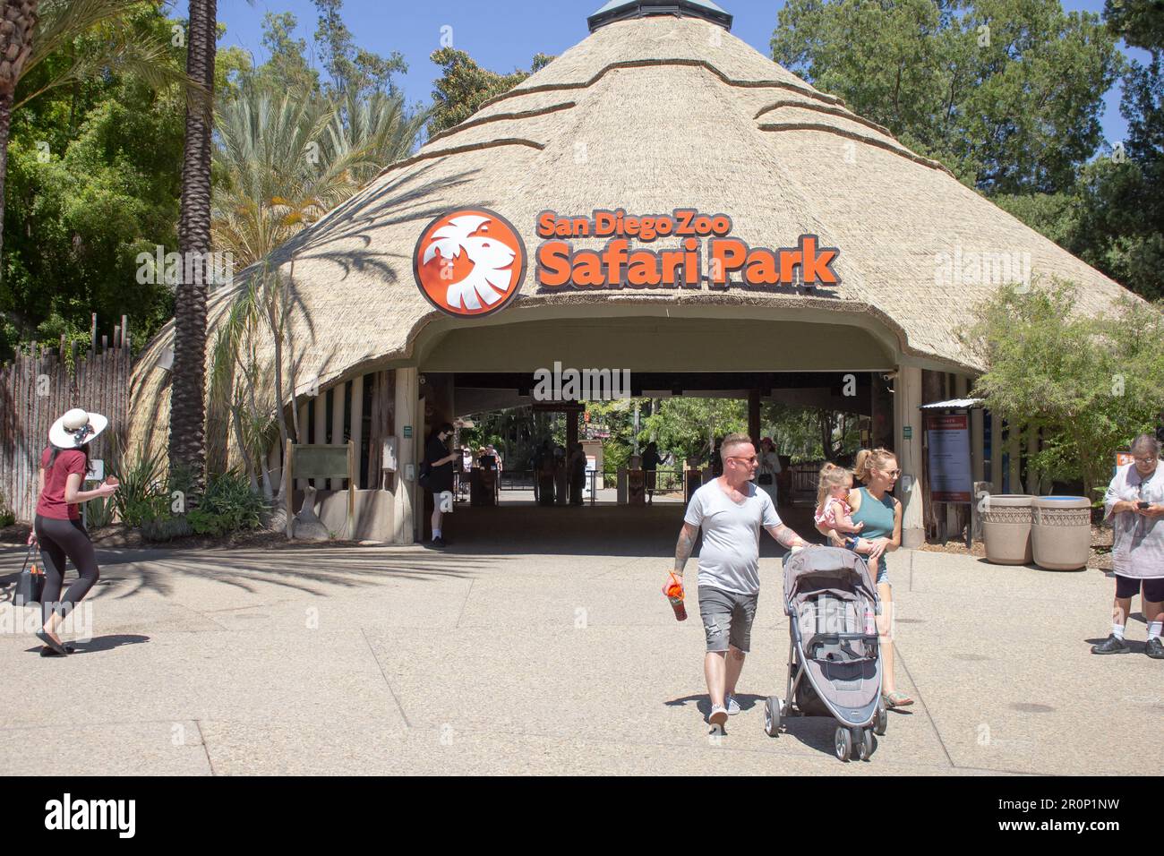 Escondido, California, United States - 09-23-2021: A view of a family ...
