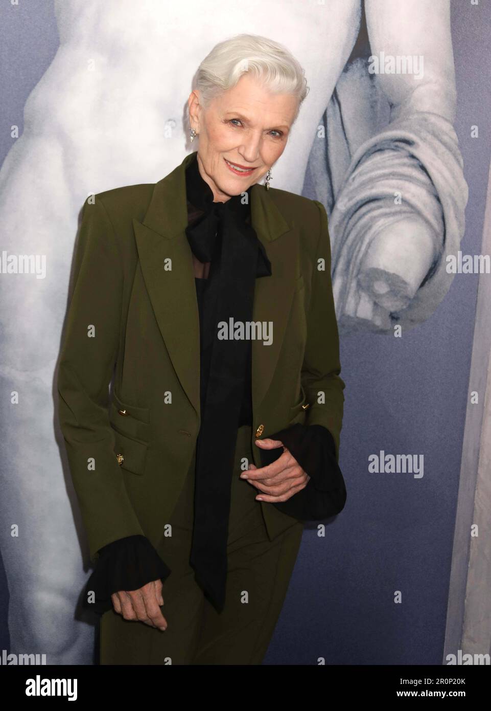 May 8, 2023, New York City, New York, USA: Model MAYE MUSK seen at the ...