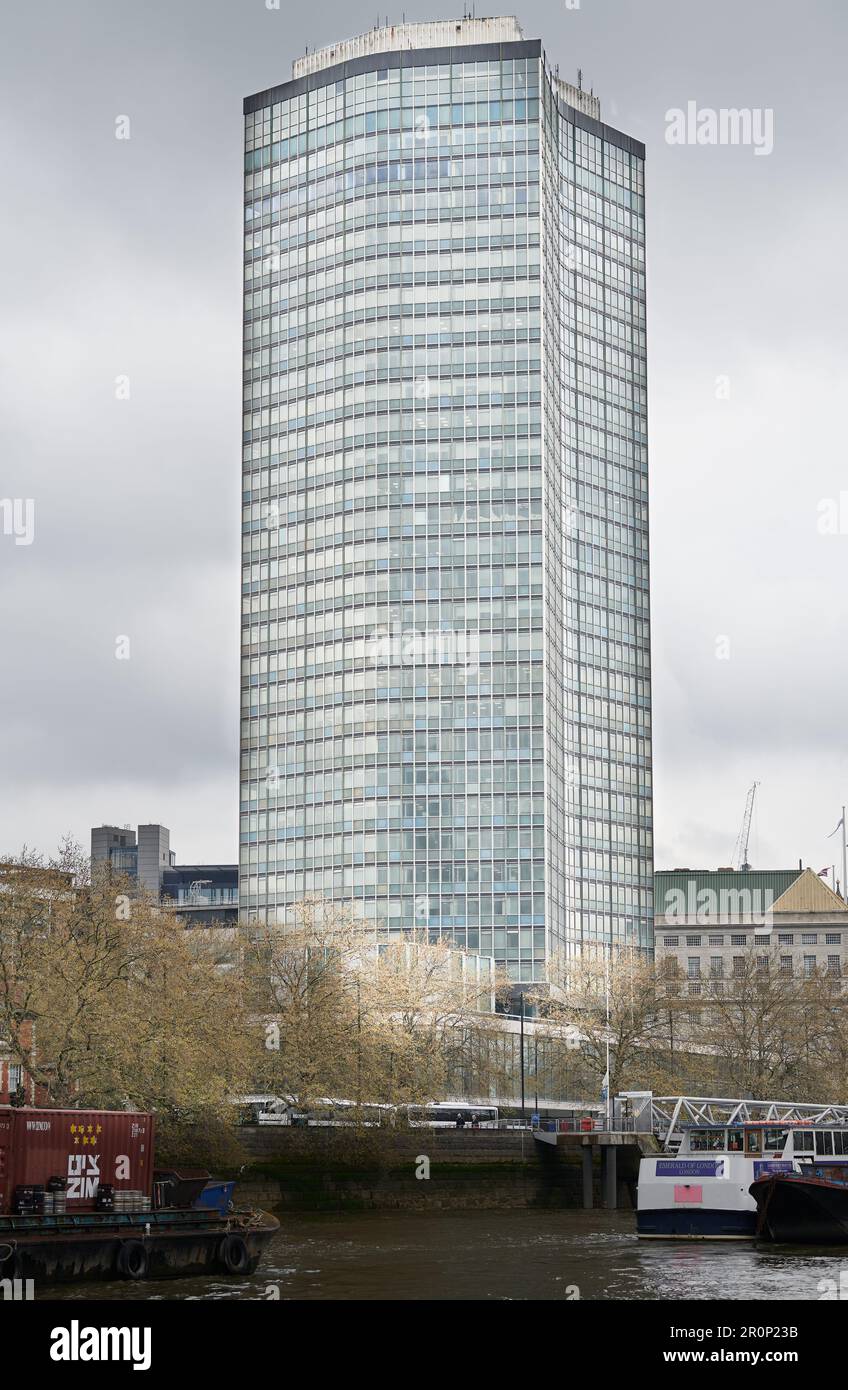 Millbank Tower, river Thames, London, England Stock Photo - Alamy