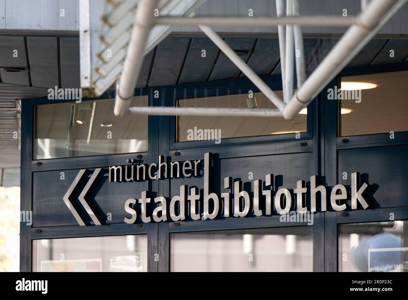 Munich, Germany. 09th May, 2023. The Bogenhausen district library ...