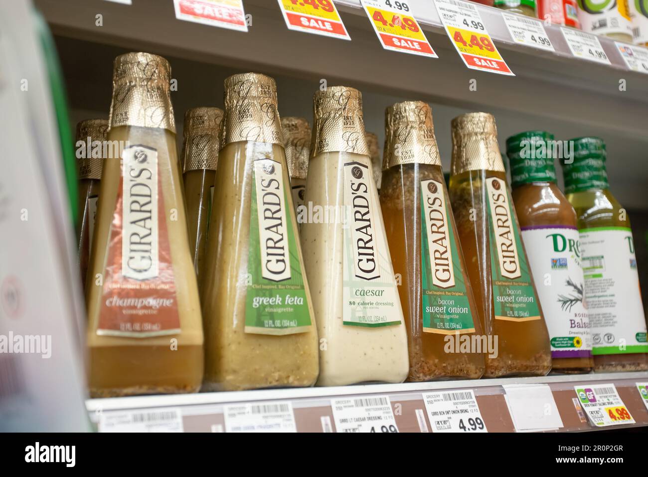 Los Angeles, California, United States - 10-25-2021: A view of several ...