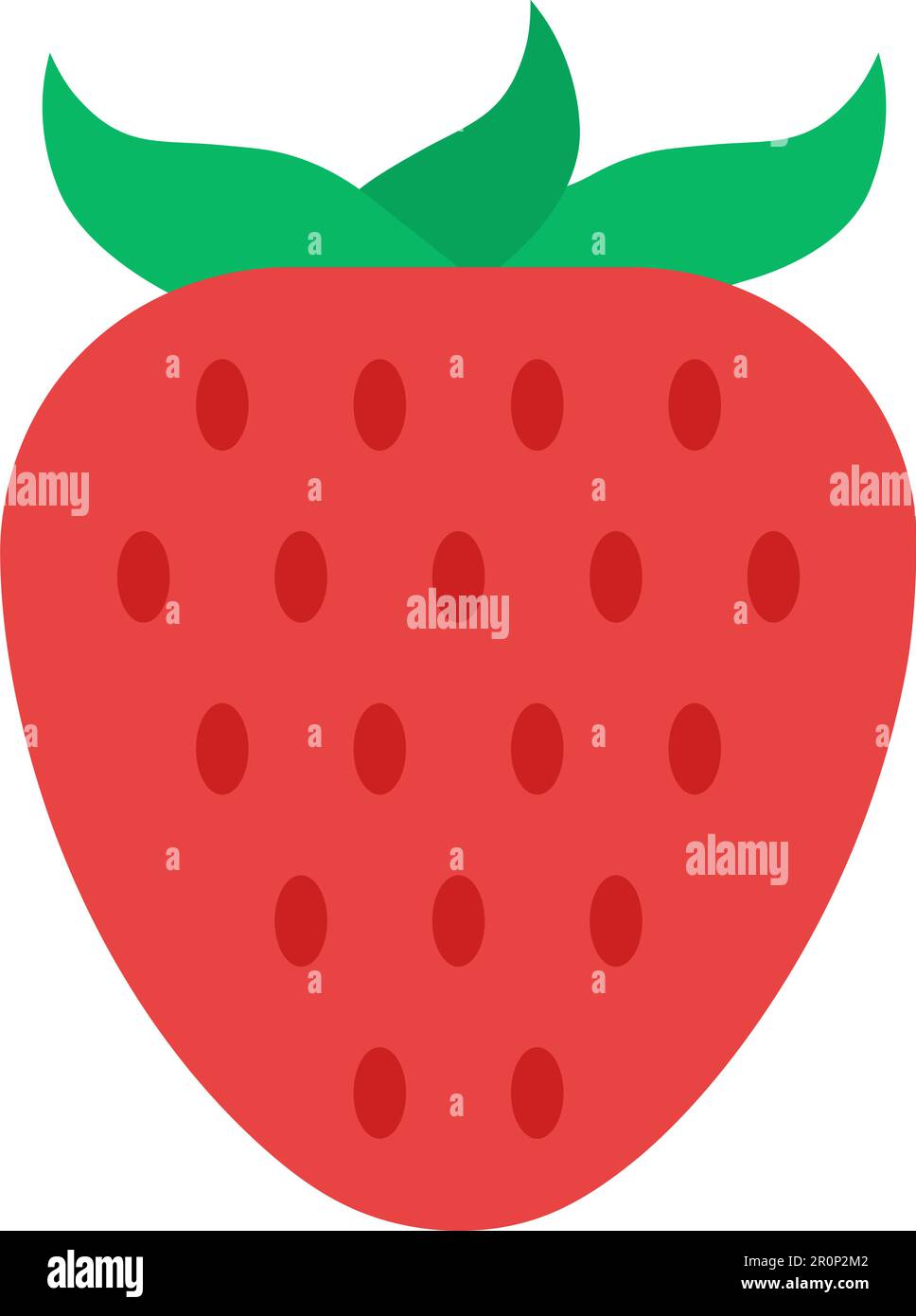 Strawberry icon vector image. Suitable for mobile application web ...