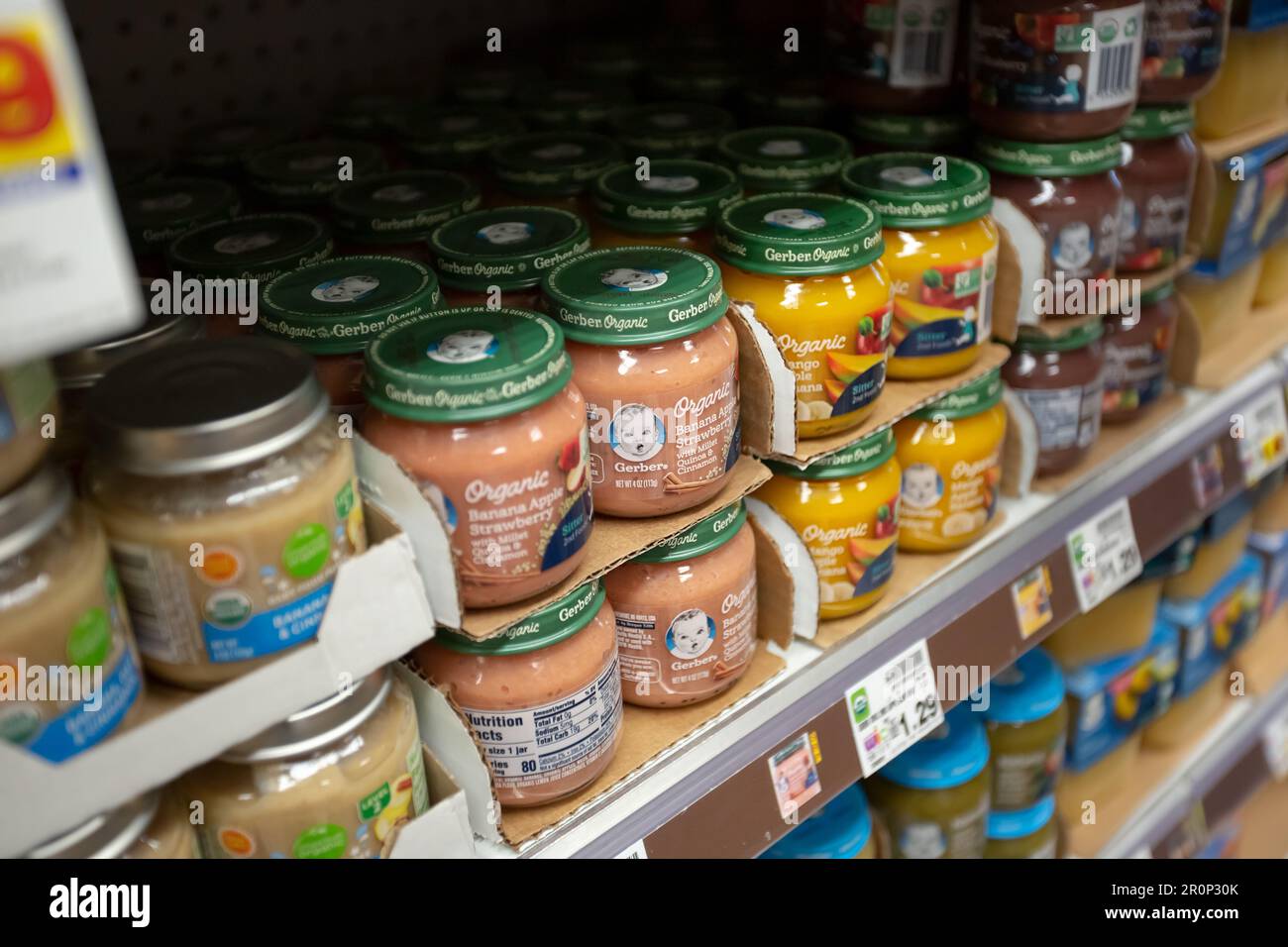 Los Angeles, California, United States - 02-01-2023: A view of several ...