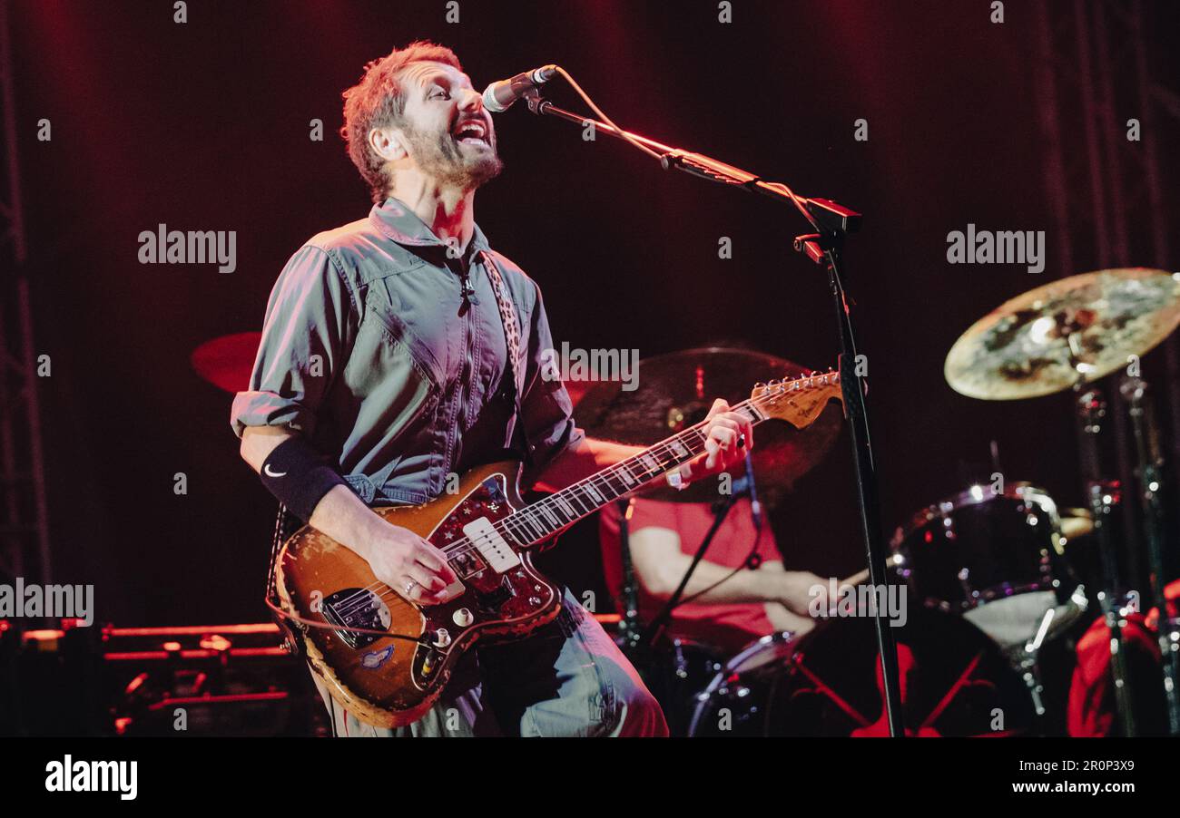 Feeder headlining day 2 of Teddy Rocks Festival 2023. Credit: Alamy ...