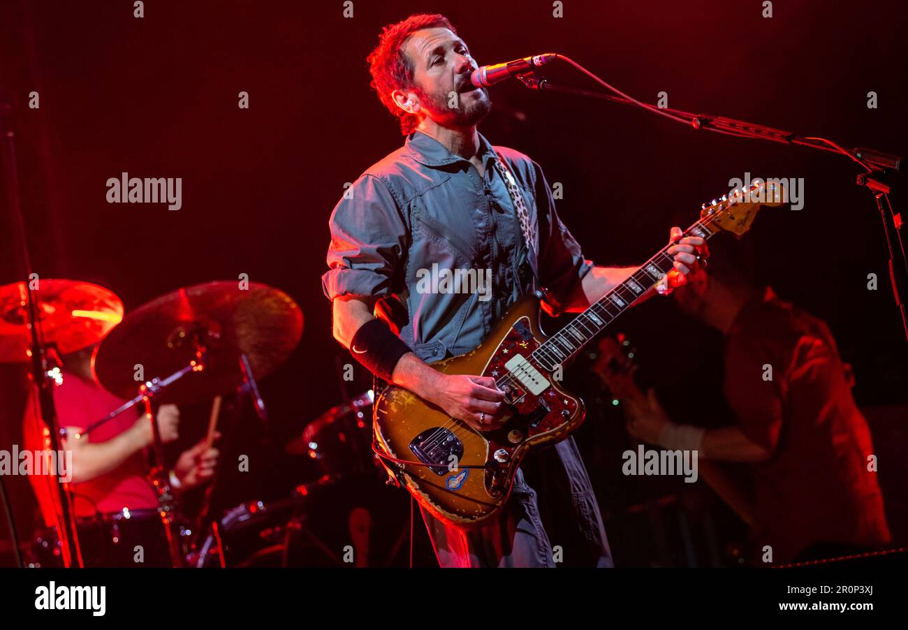 Feeder headlining day 2 of Teddy Rocks Festival 2023. Credit: Alamy ...