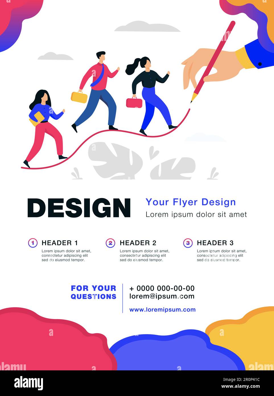 Business people walking up on increase chart line Stock Vector Image ...