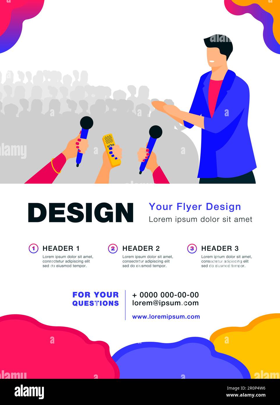 Male celebrity speaking on stage Stock Vector Image & Art - Alamy