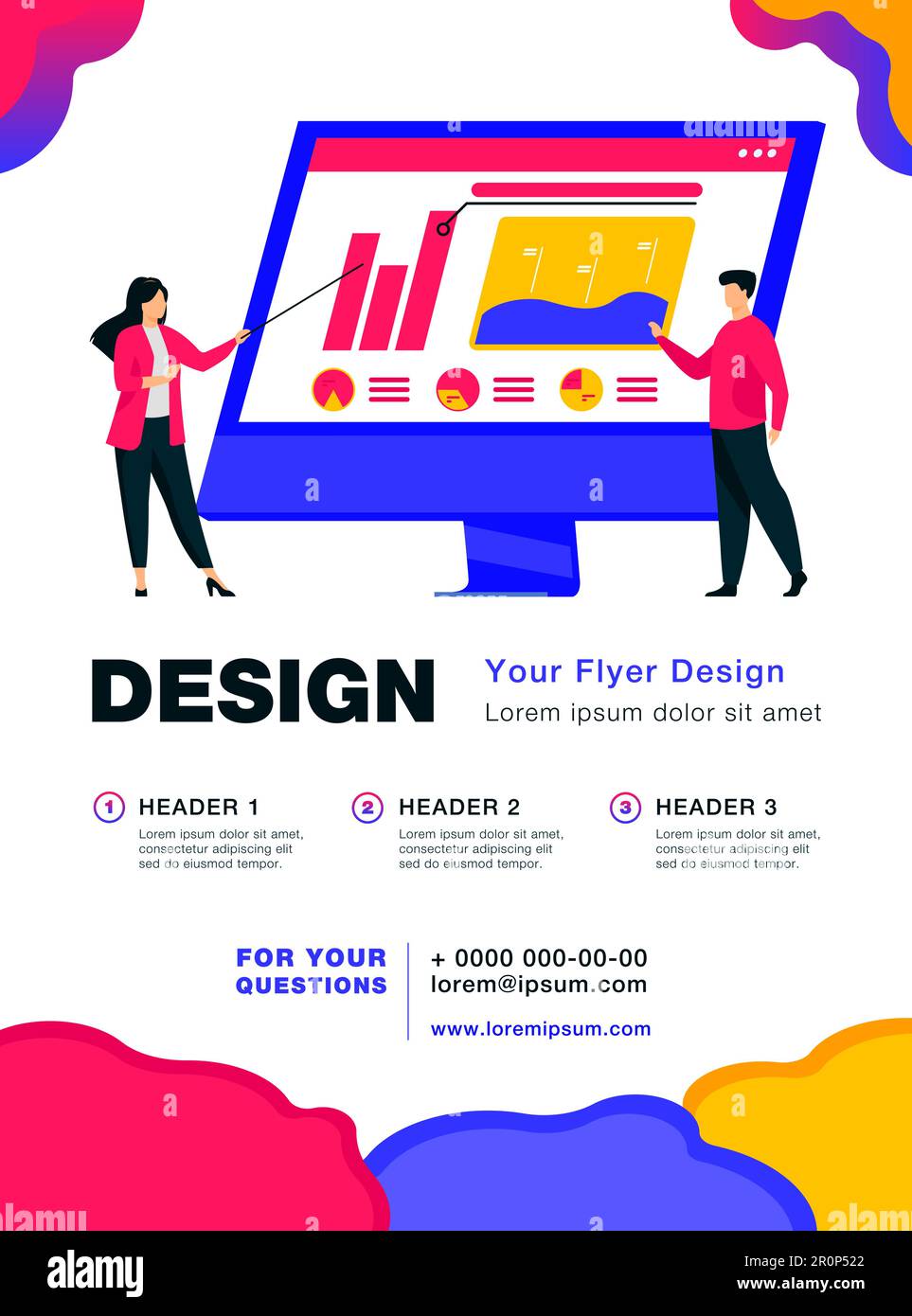 Business couple analyzing charts hi-res stock photography and images - Alamy