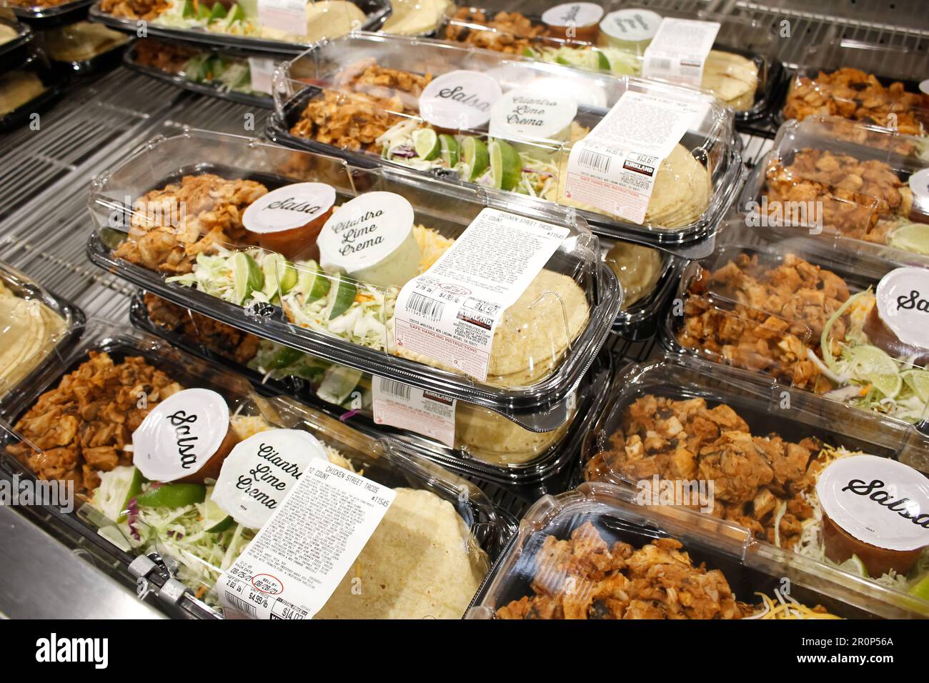 Los Angeles, California, United States - 10-25-2021: A view of several ...