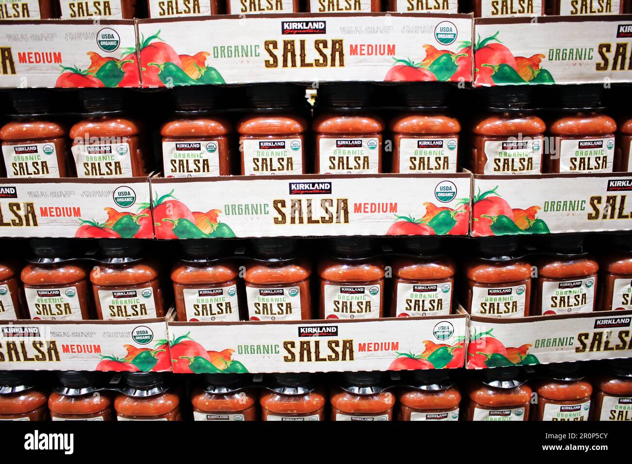 Los Angeles, California, United States - 10-25-2021: A view of several ...