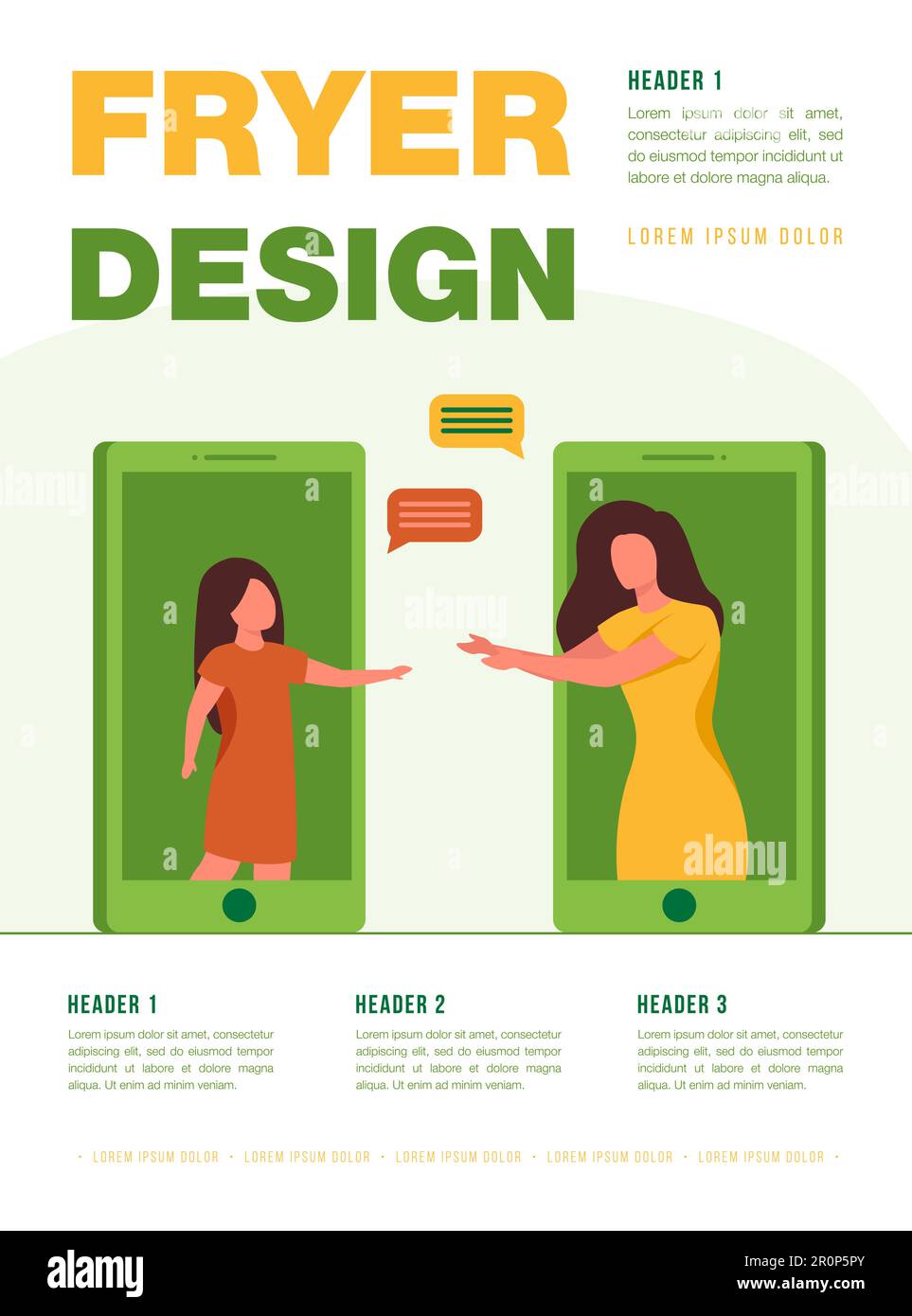 Kid chatting Stock Vector Images - Alamy