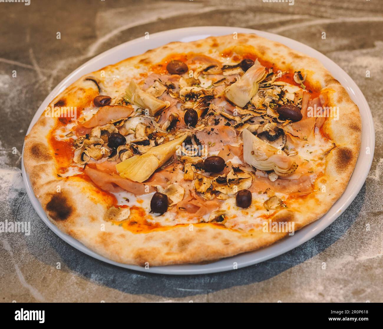 The real Neapolitan pizza with sourdough and fresh and natural ...