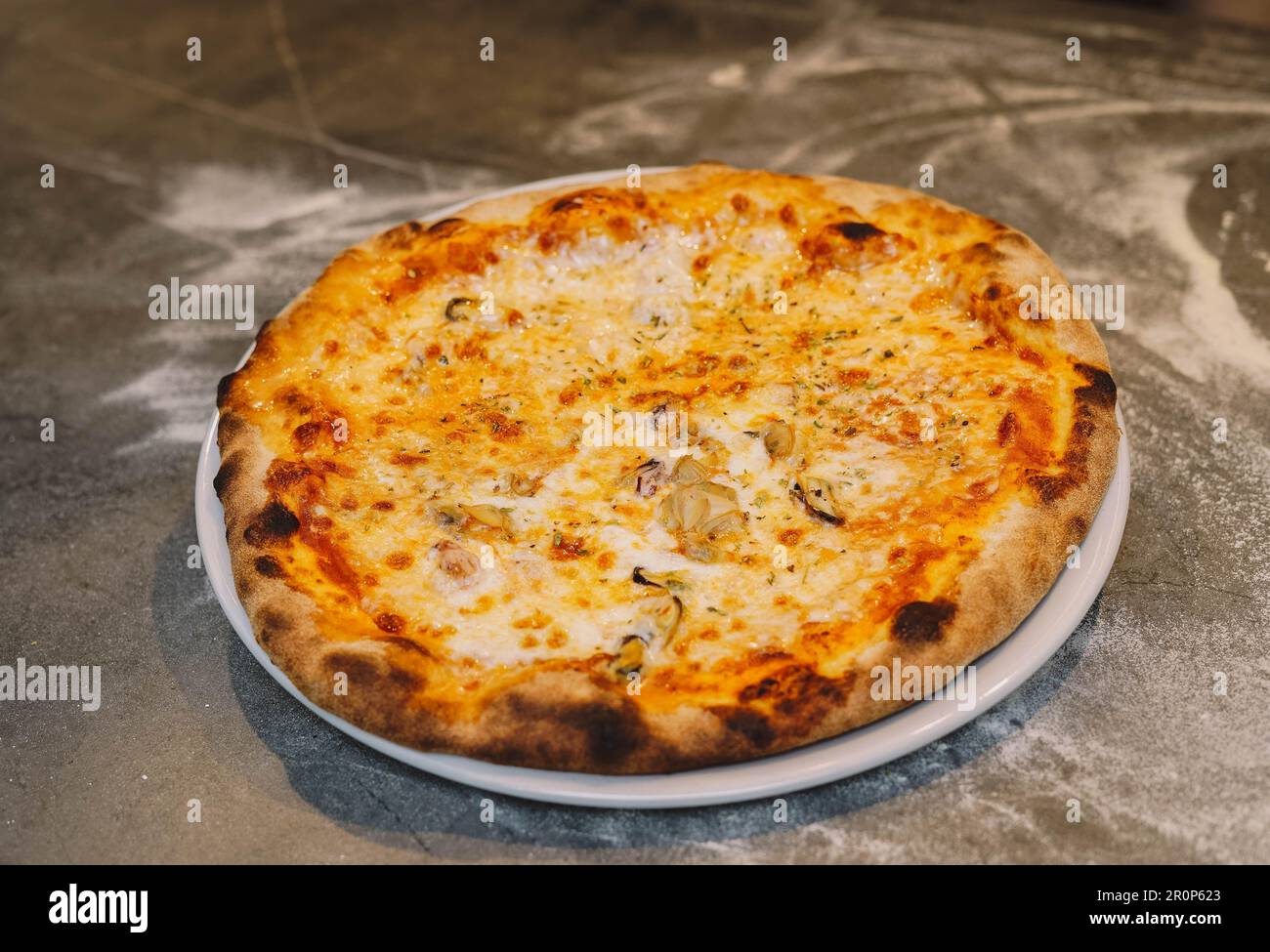 The real Neapolitan pizza with sourdough and fresh and natural ...