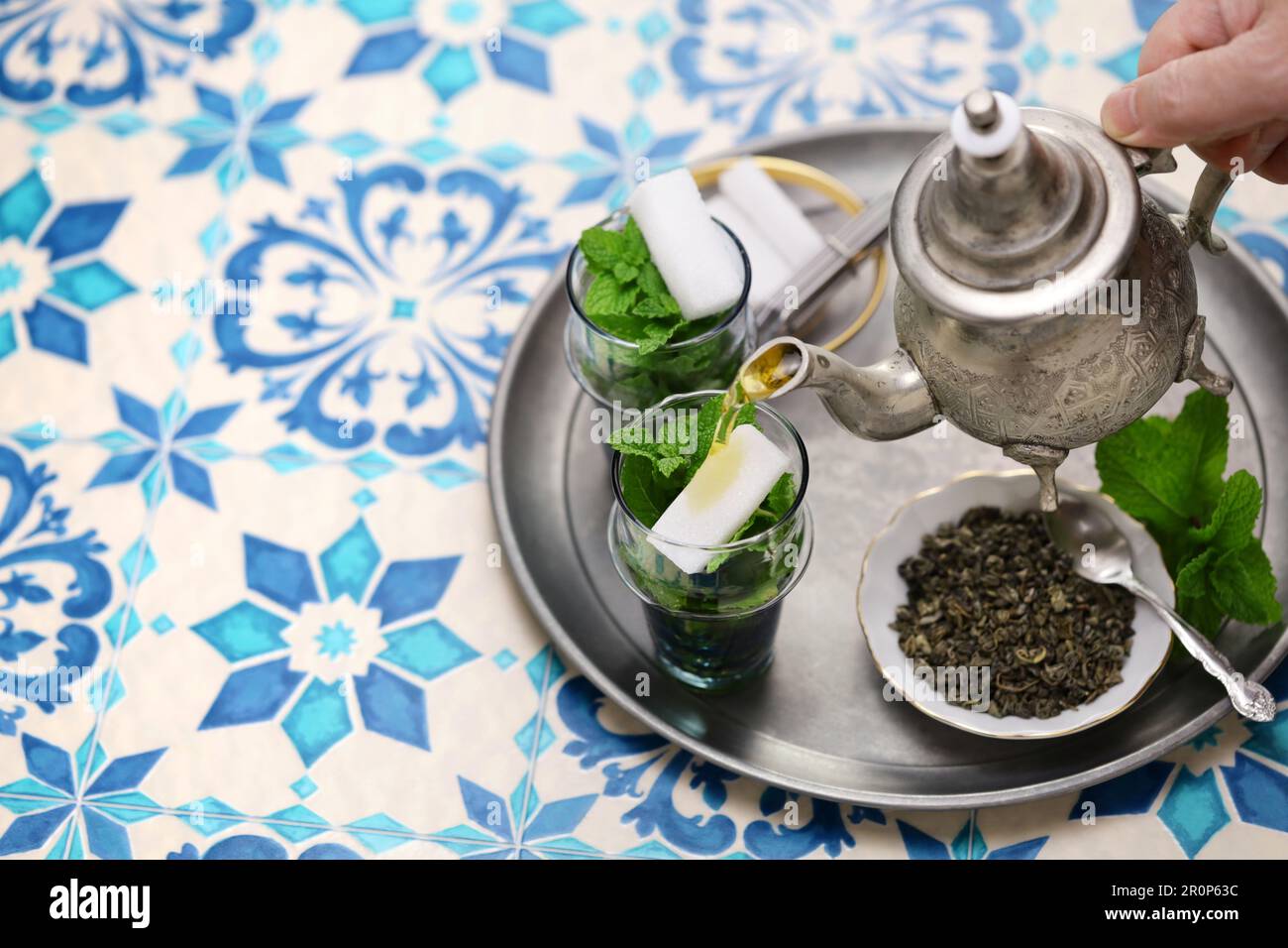 Traditional moroccan sweets hi-res stock photography and images - Alamy